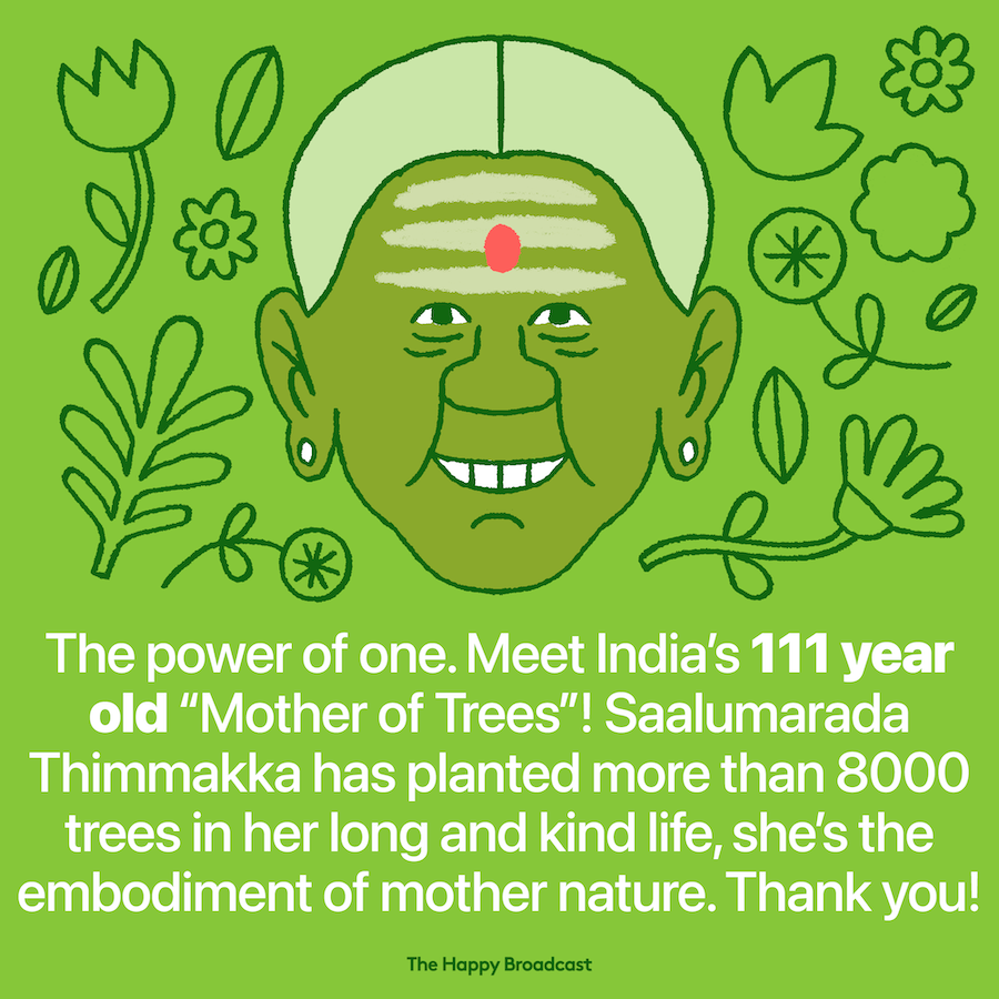 Meet the Indian Mother of Trees - The Happy Broadcast