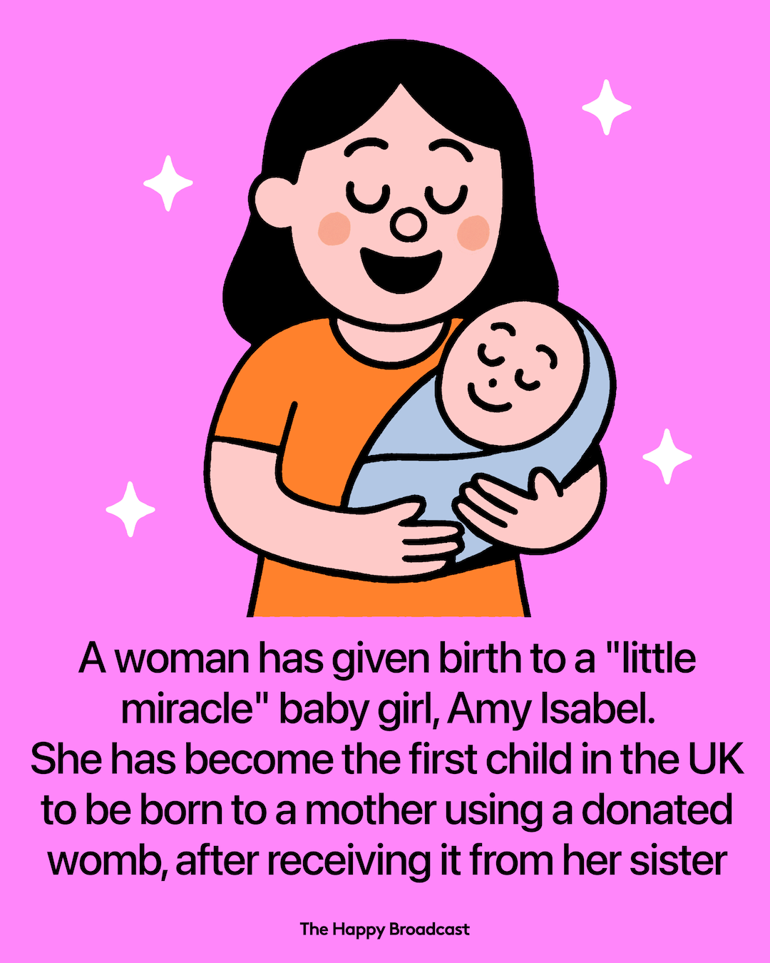 First UK Baby Born After Womb Transplant Success - The Happy Broadcast