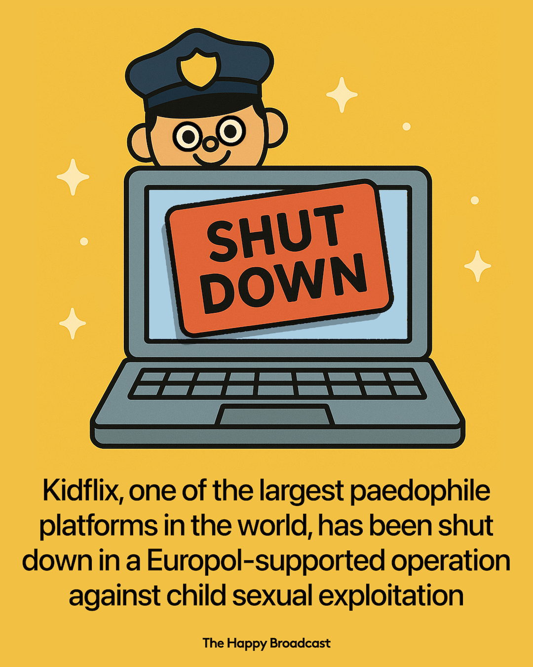 Global Operation Shut Down KidFlix and Arrests Made - The Happy Broadcast